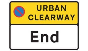 What Is An Urban Clearway? Urban Clearway Sign Explained